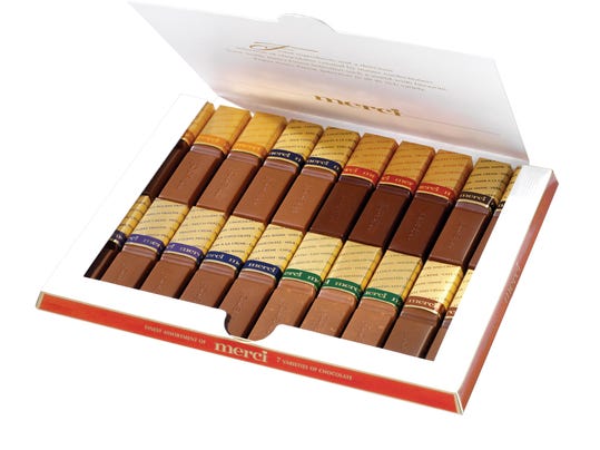 Just say ‘merci’ for this box of chocolates