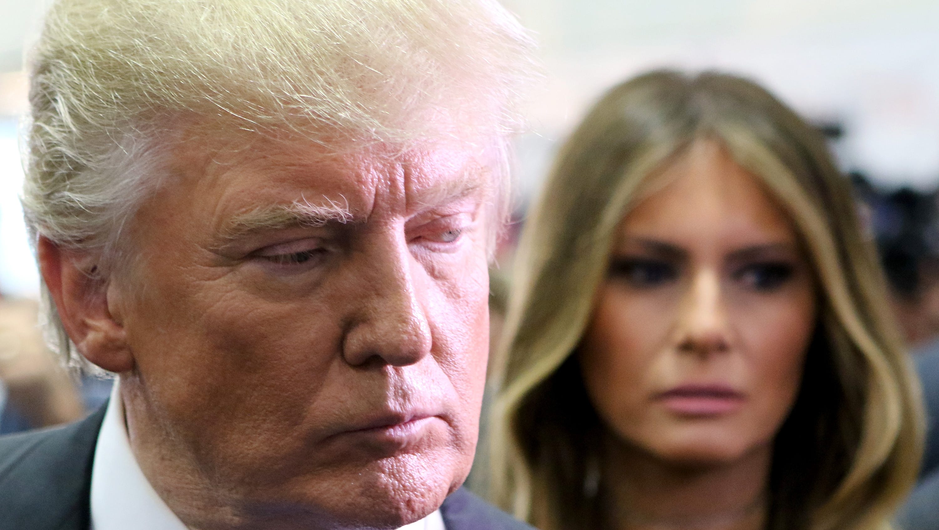 Trump: No sniffles, the mic was bad