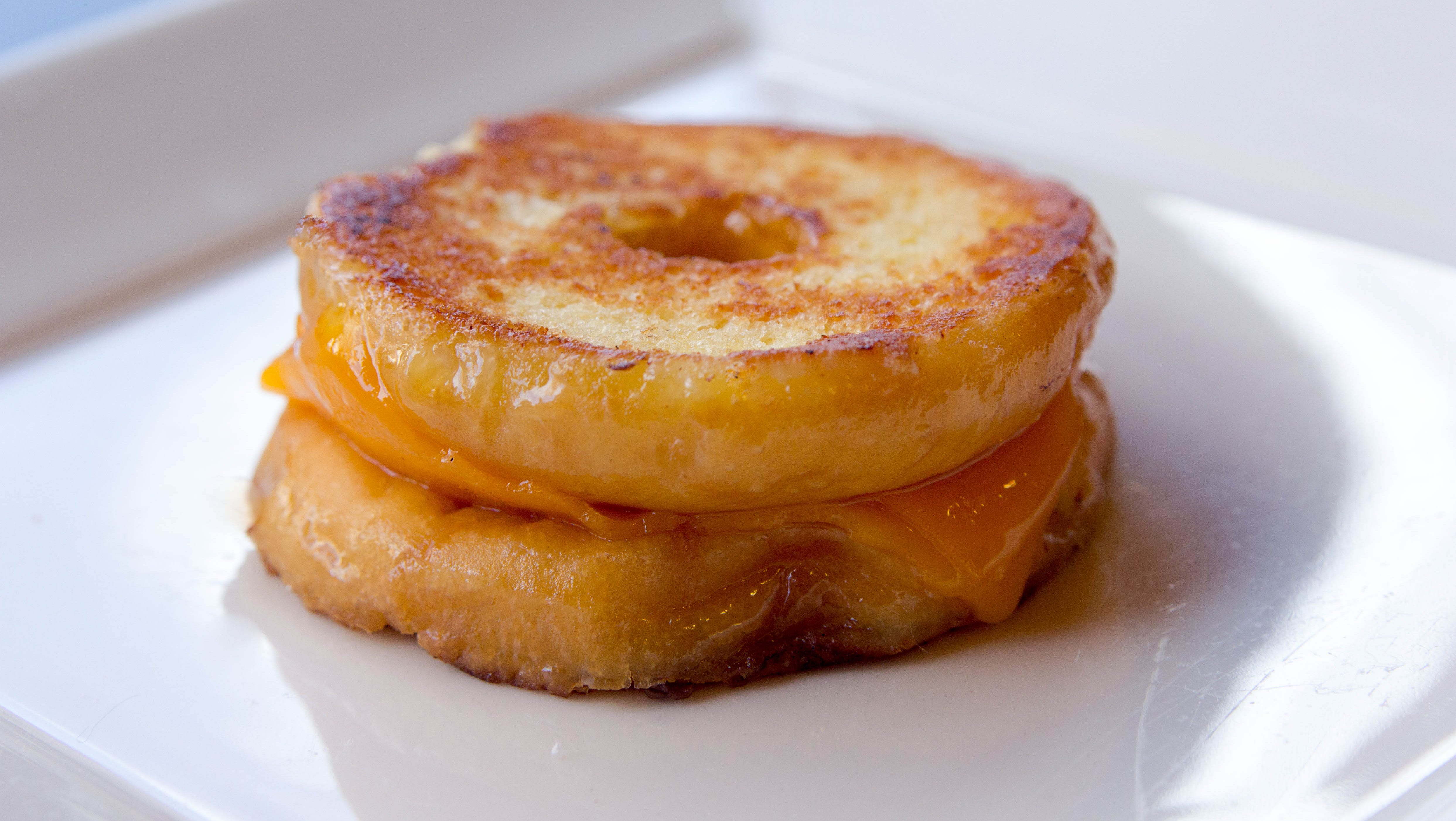 Tom+Chee sets grilled cheese doughnut record