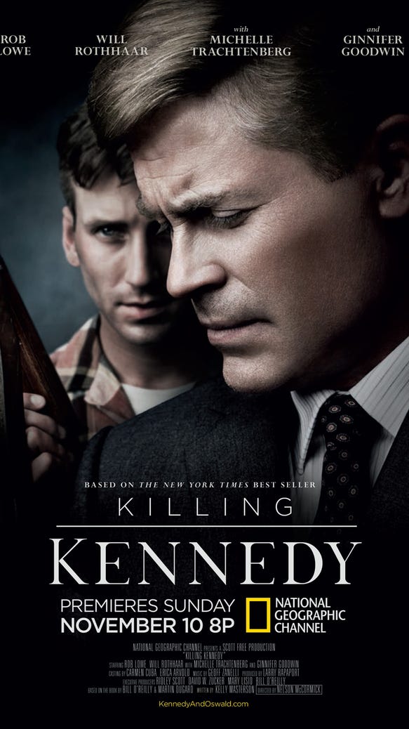 First look: See the poster for 'Killing Kennedy' First look: See the poster for 'Killing Kennedy'