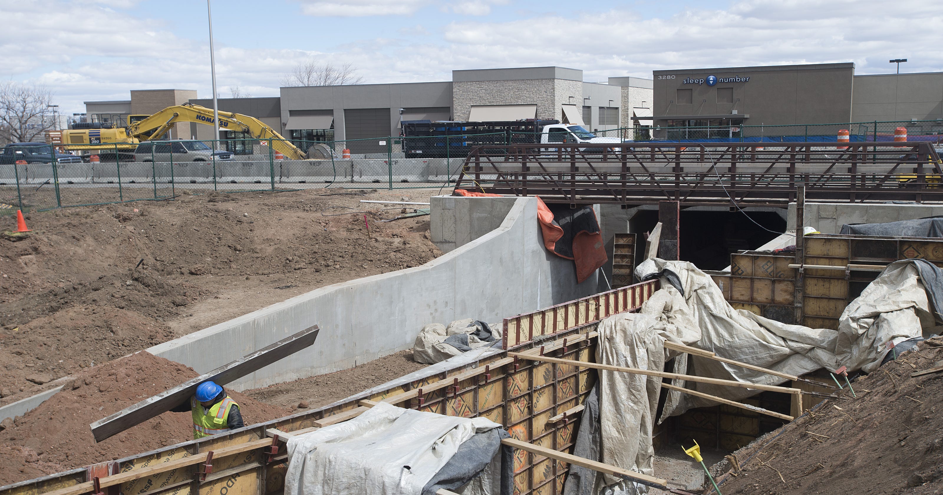 Hidden pipes undermine underpass projects