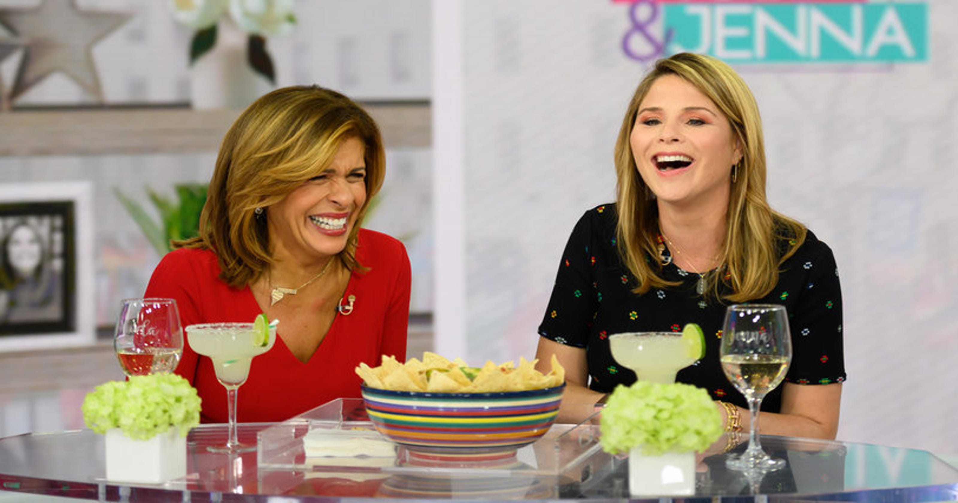 'Today' show's Jenna Bush Hager, pregnant, finds support in Hoda Kotb