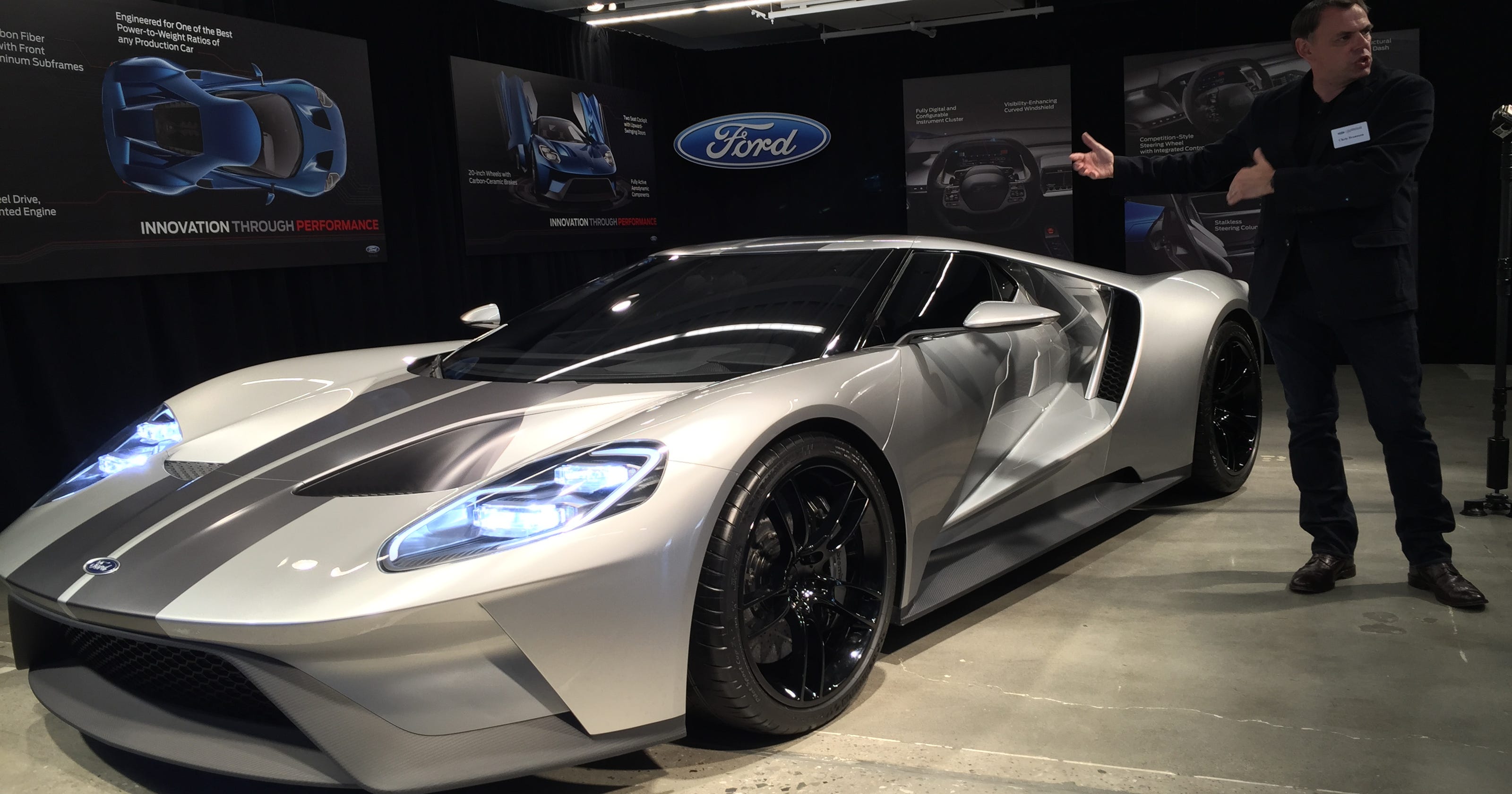 Ford GT supercar takes flight with high-tech innovations