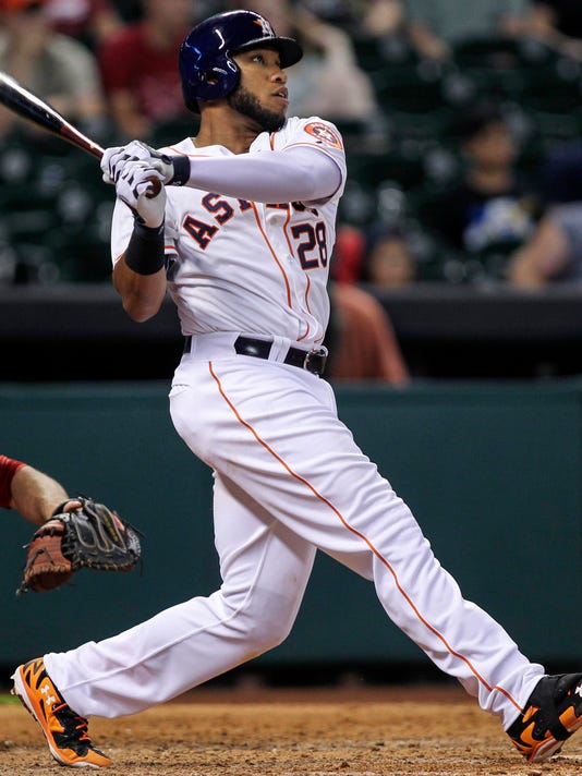 Jon Singleton homers in debut to help Astros top Angels