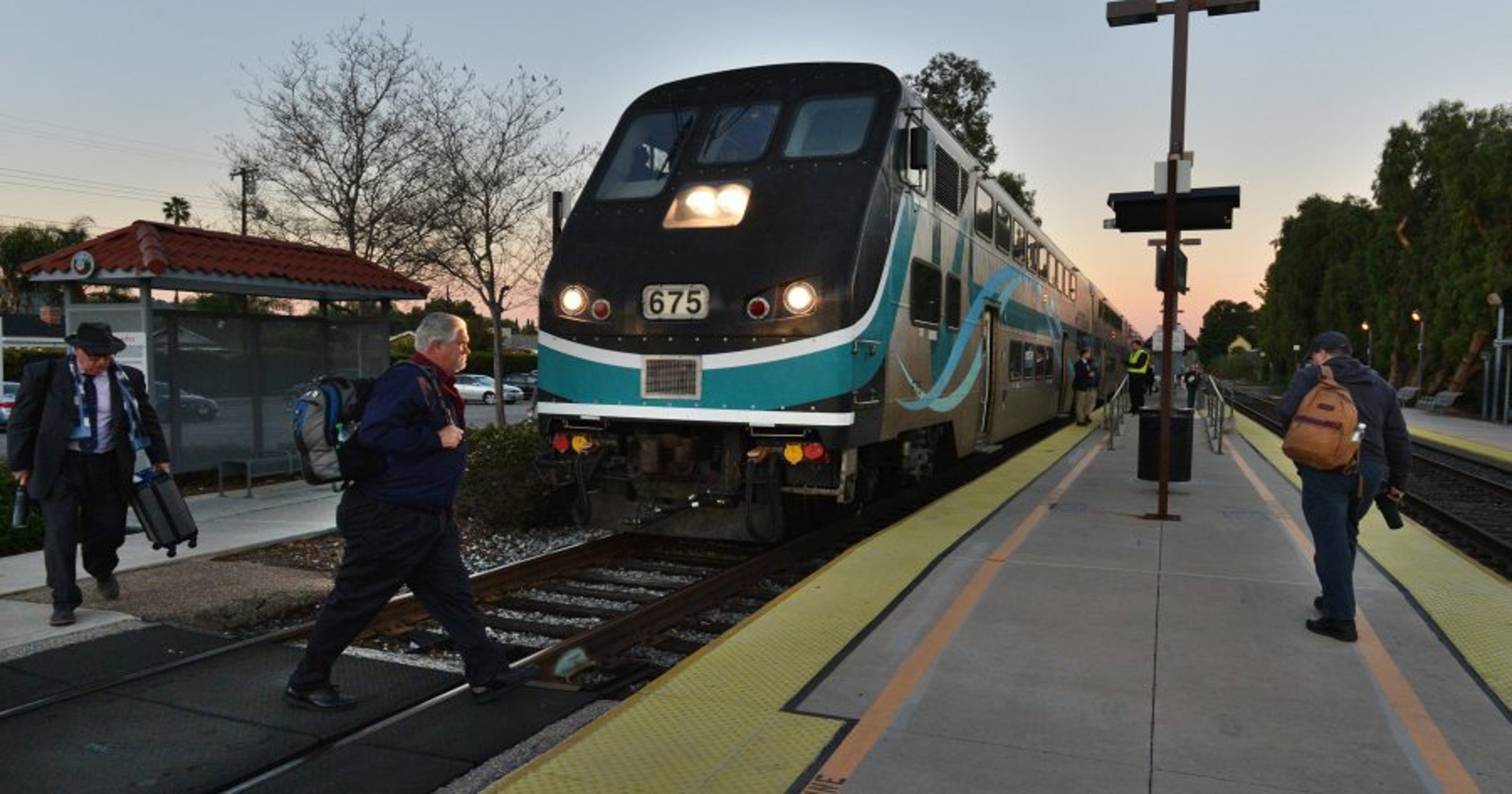 Metrolink Train from Ventura County to downtown L.A. hits person