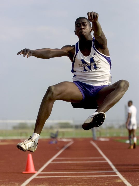 Dendy wins long jump for 6th NCAA title