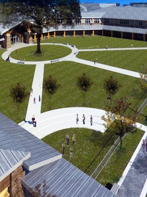 Ceremony at A.K. Suter today