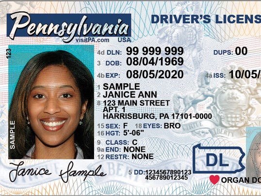 Check out the new PA driver's licenses