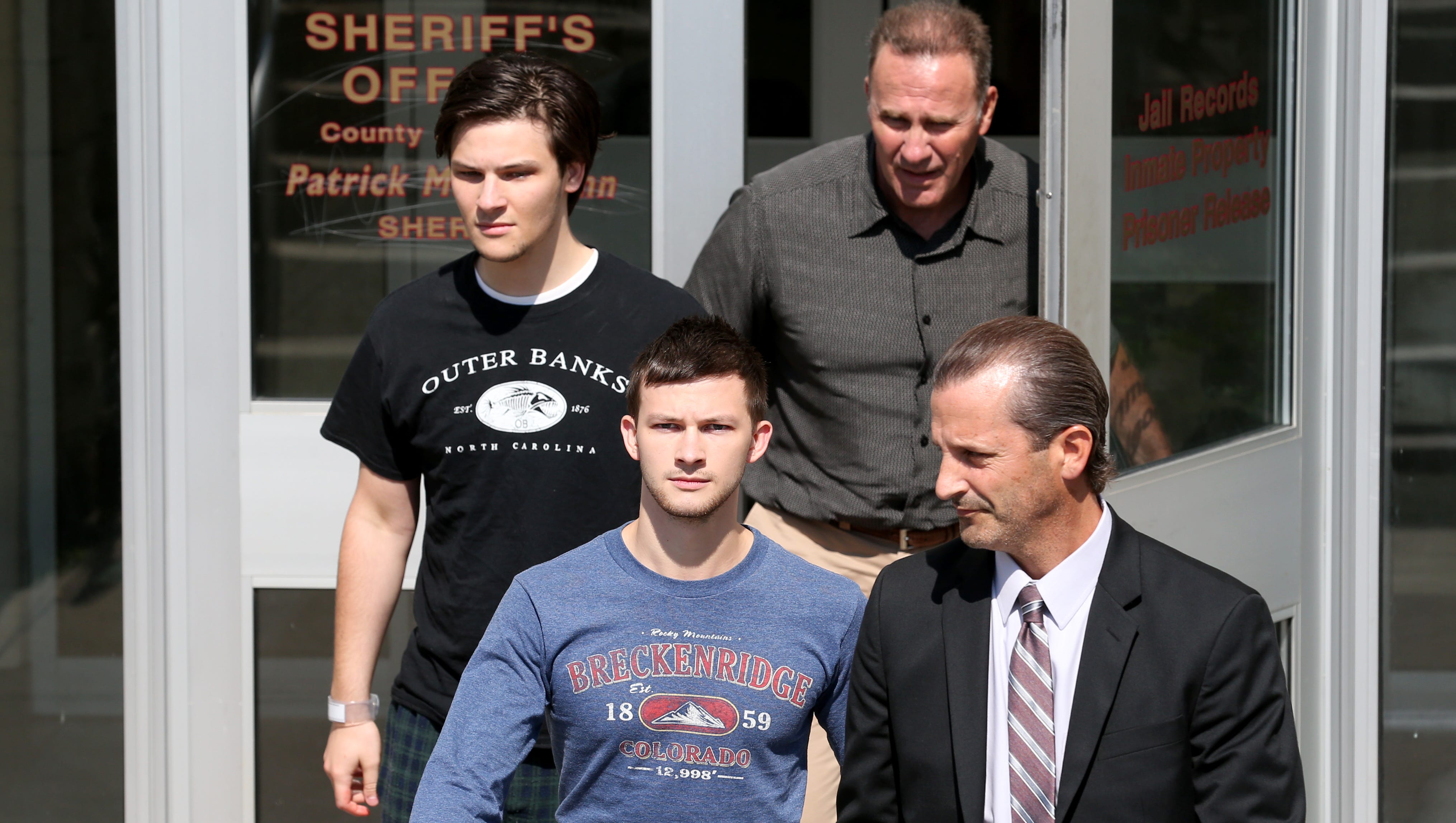 Alexander and Colin Rideout, sons of slain Penfield man, freed on bail