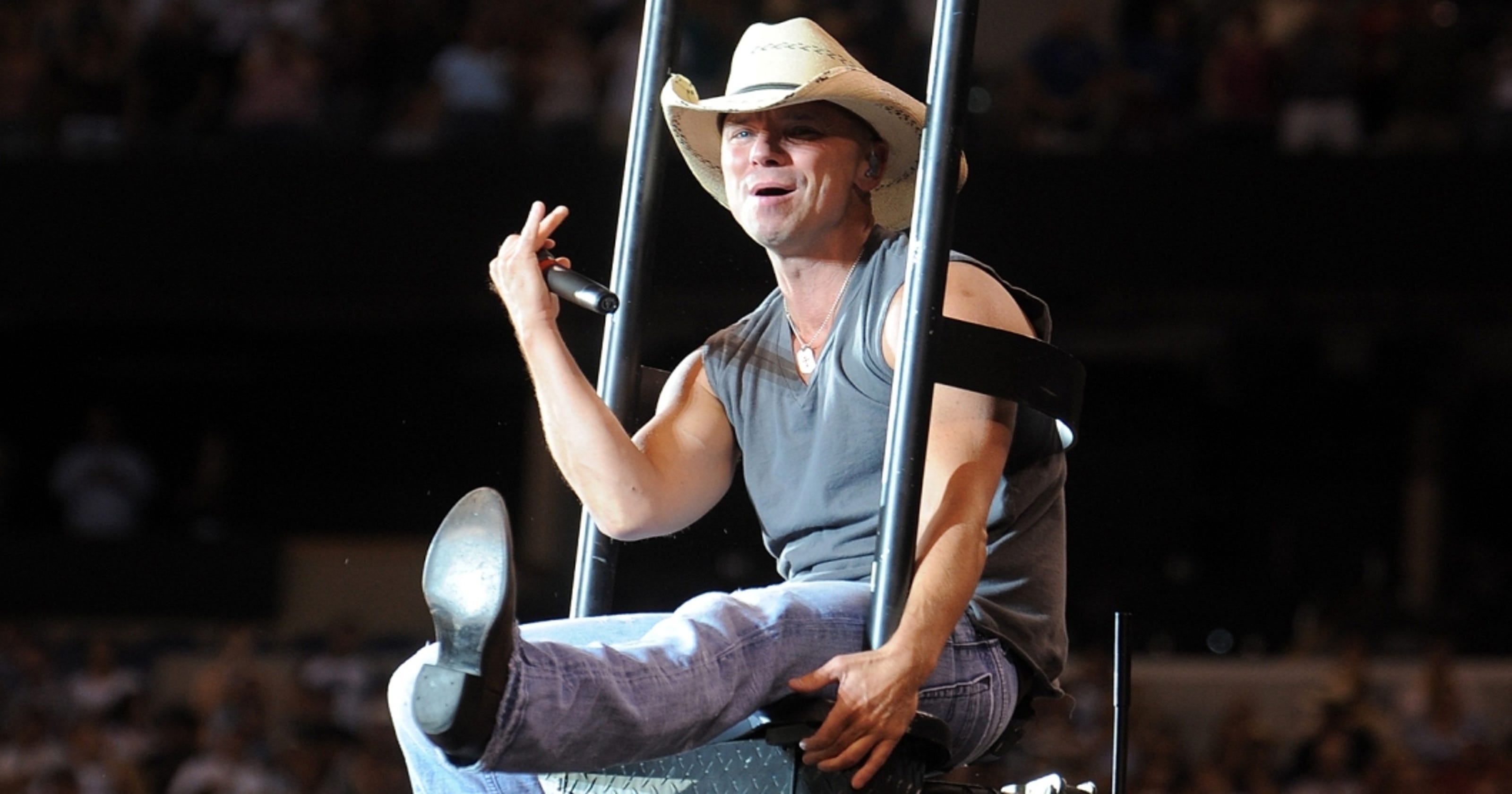 Kenny Chesney will be a four-time Lucas Oil headliner