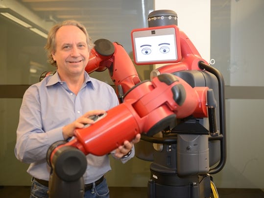 Entrepreneur: Robots and humans work together