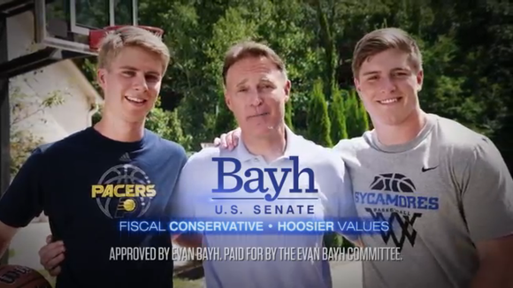 Bayh campaign to GOP: Leave the twins alone