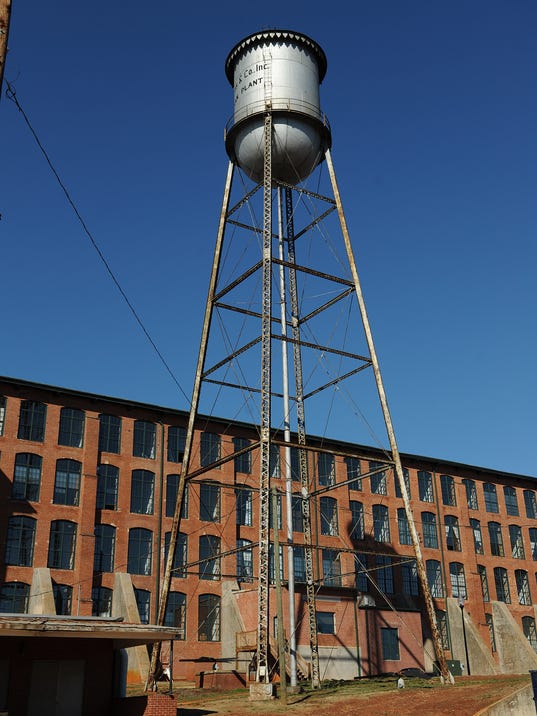 Monaghan Mill operated for about a century in Greenville
