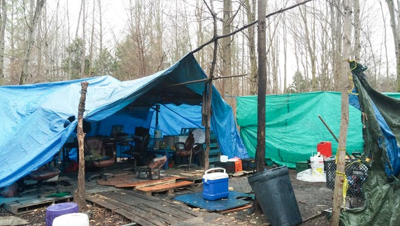 Homeless camp photo kindled, killed nostalgic feeling