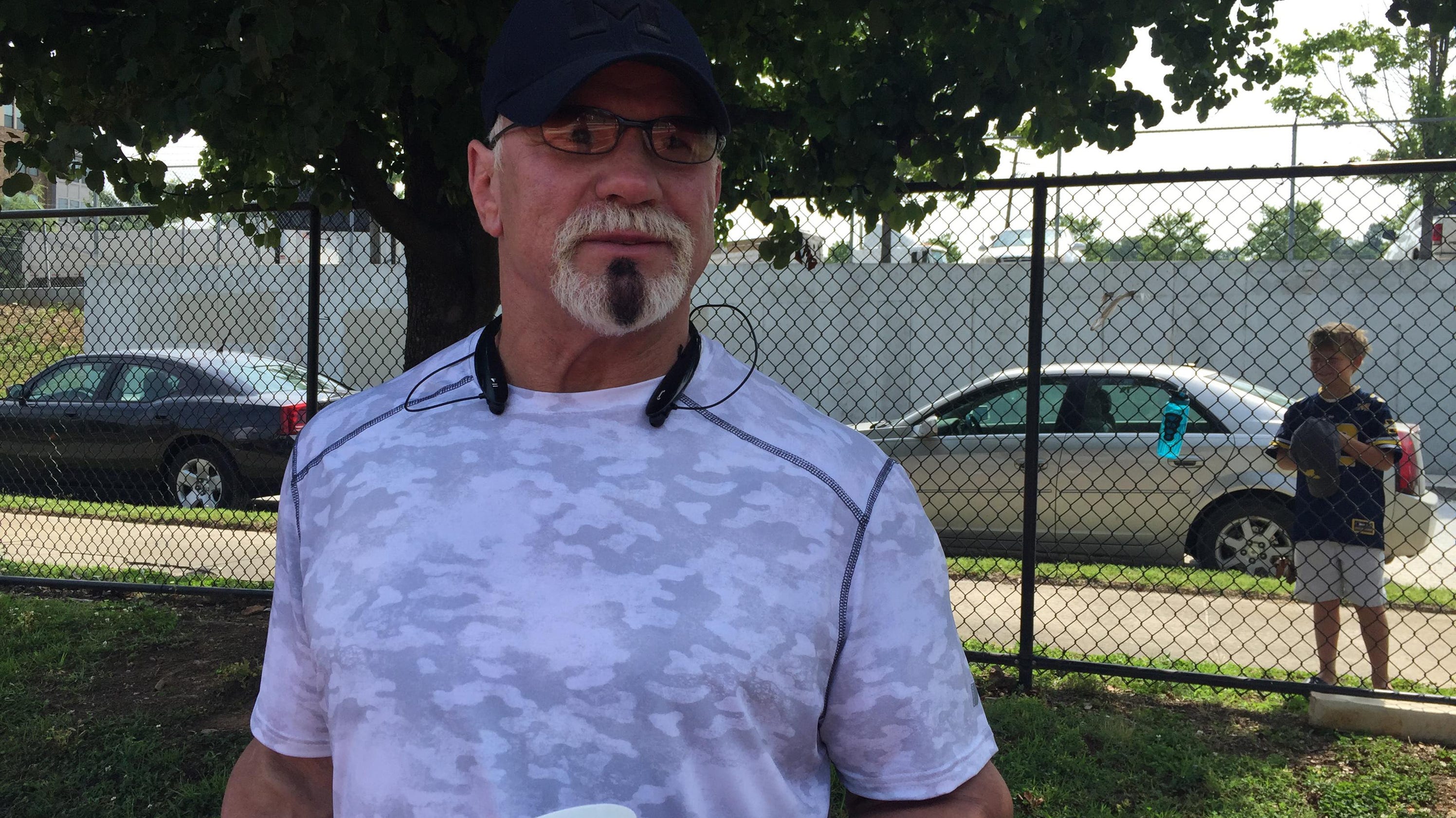 Pro wrestler Scott Steiner attends Atlanta camp, shares U-M stories