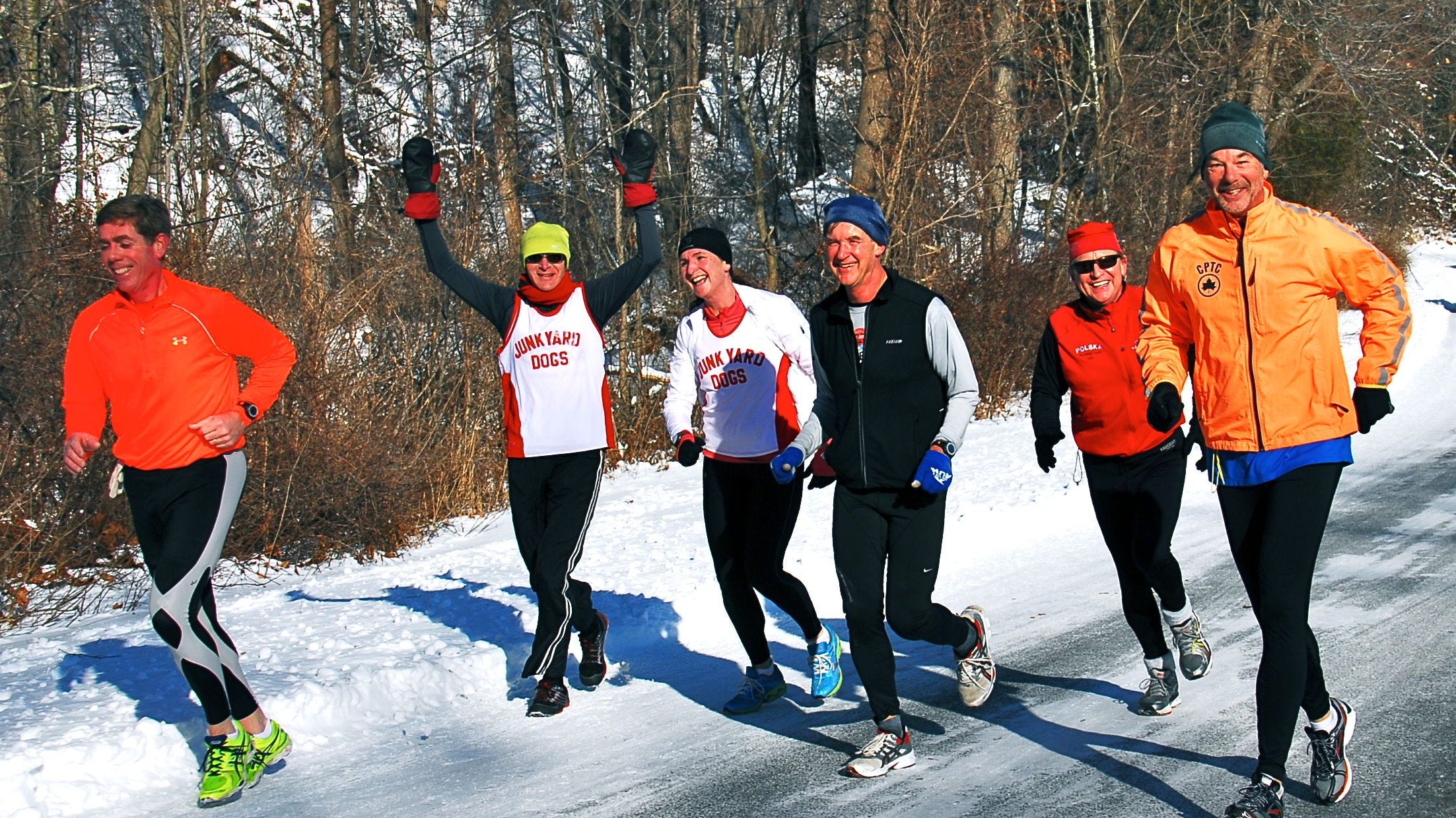 Running with dedicated colleagues benefits all