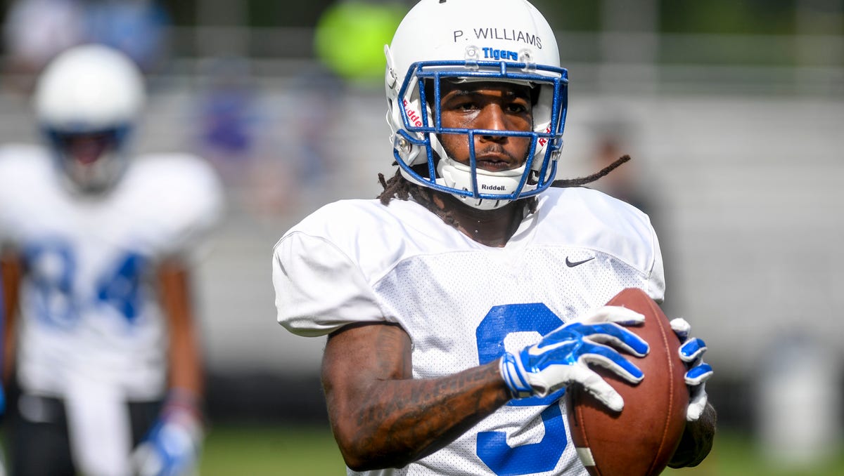 University of Memphis football practice at Lambuth campus