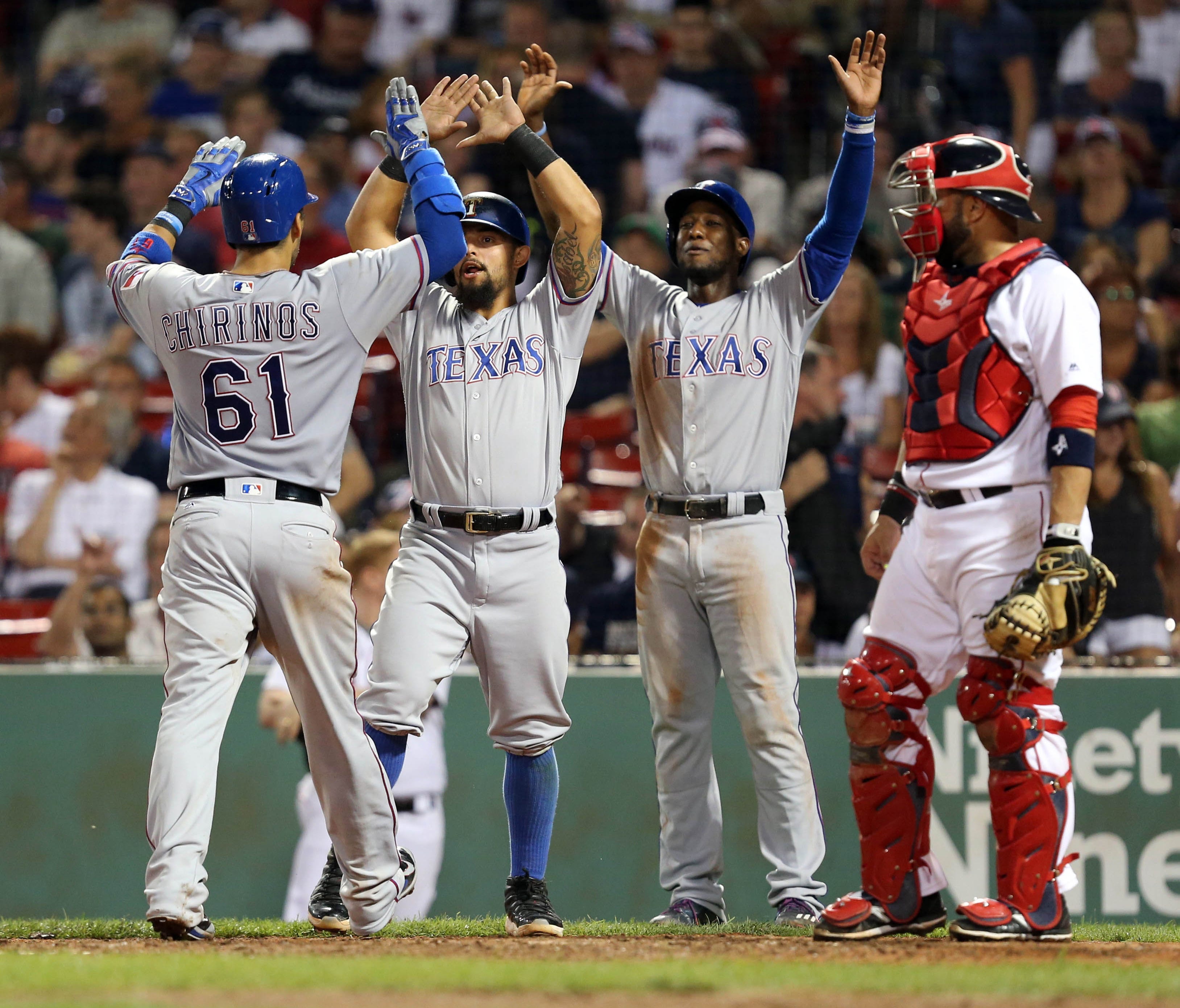 Shin-Soo Choo, Robinson Chirinos homer to lead Rangers past Red Sox ...