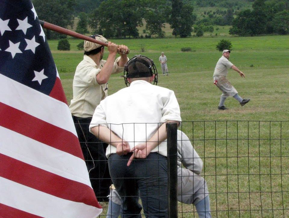 See how 19th century baseball was played at Gettysburg festival