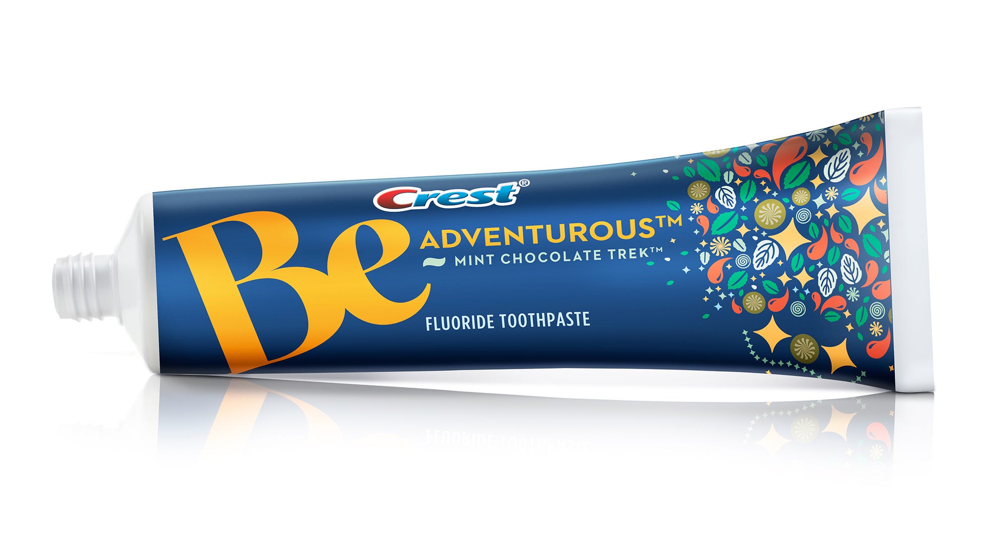 Chocolate-flavored toothpaste new Crest creation
