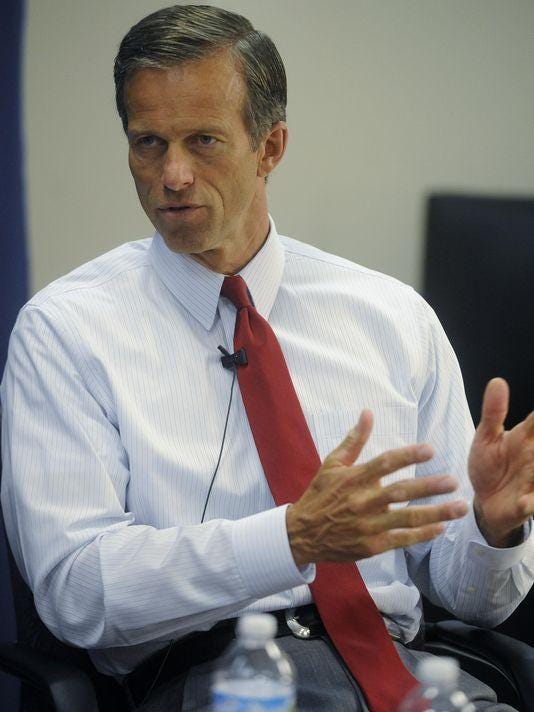 John Thune has $11.2M, no challenger yet