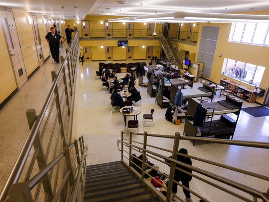 Inmates use temporary bunk beds at $122 million Mitchellville prison