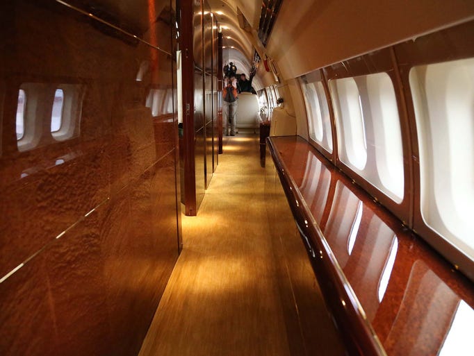 35 photos: Inside Donald Trump's Boeing 757