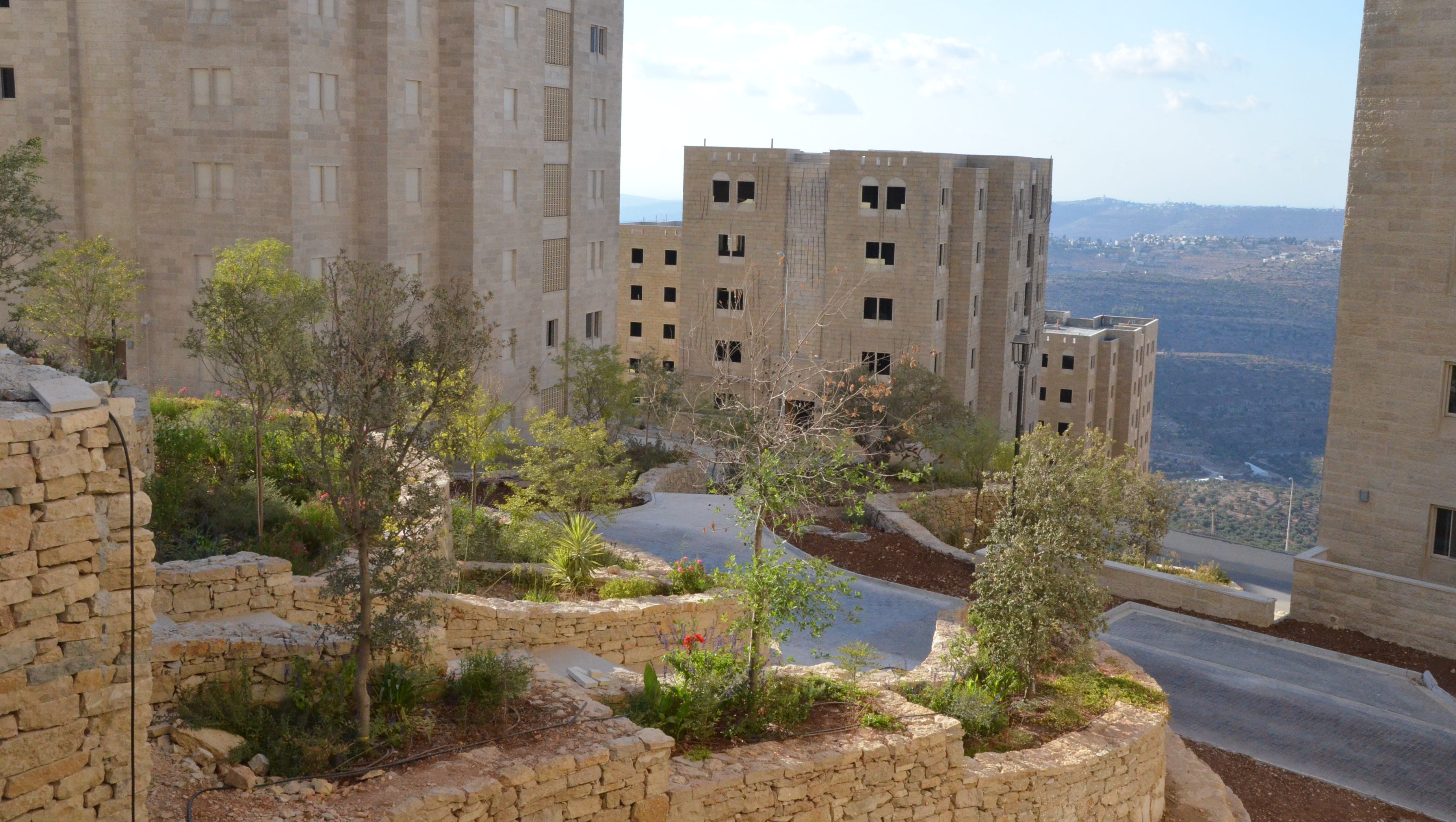 The West Bank's newest city is upscale to lure affluent Palestinians