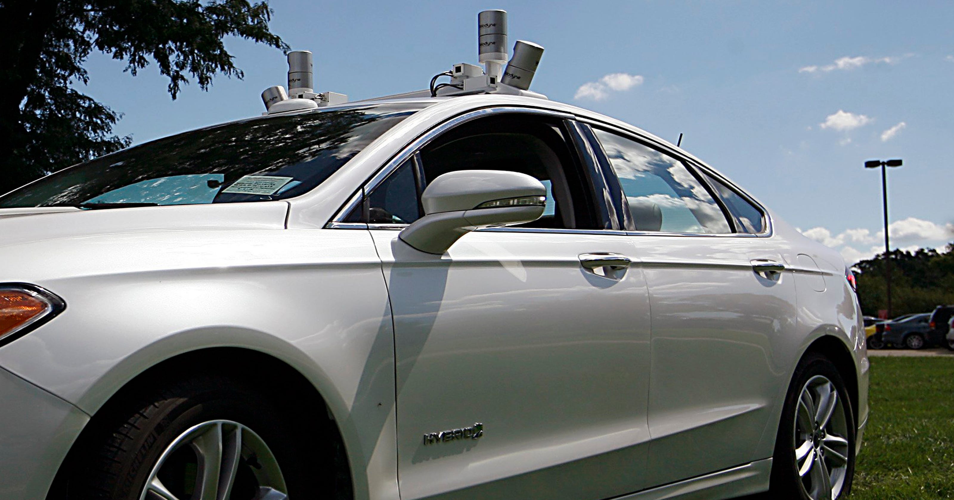 A safe, VERY safe ride in a self-driving Ford Fusion