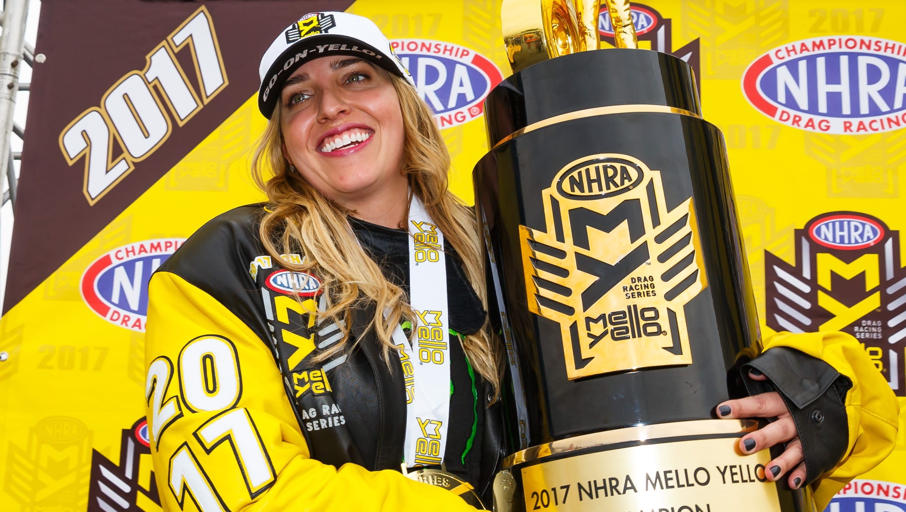 Brittany Force becomes second woman to win NHRA Top Fuel championship