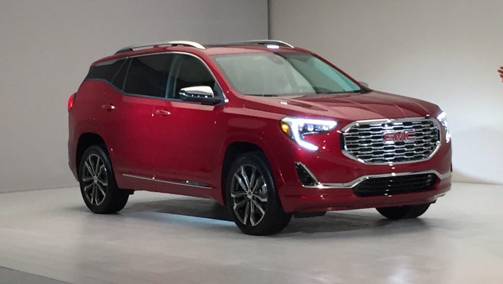 GMC premieres redesigned Terrain compact SUV
