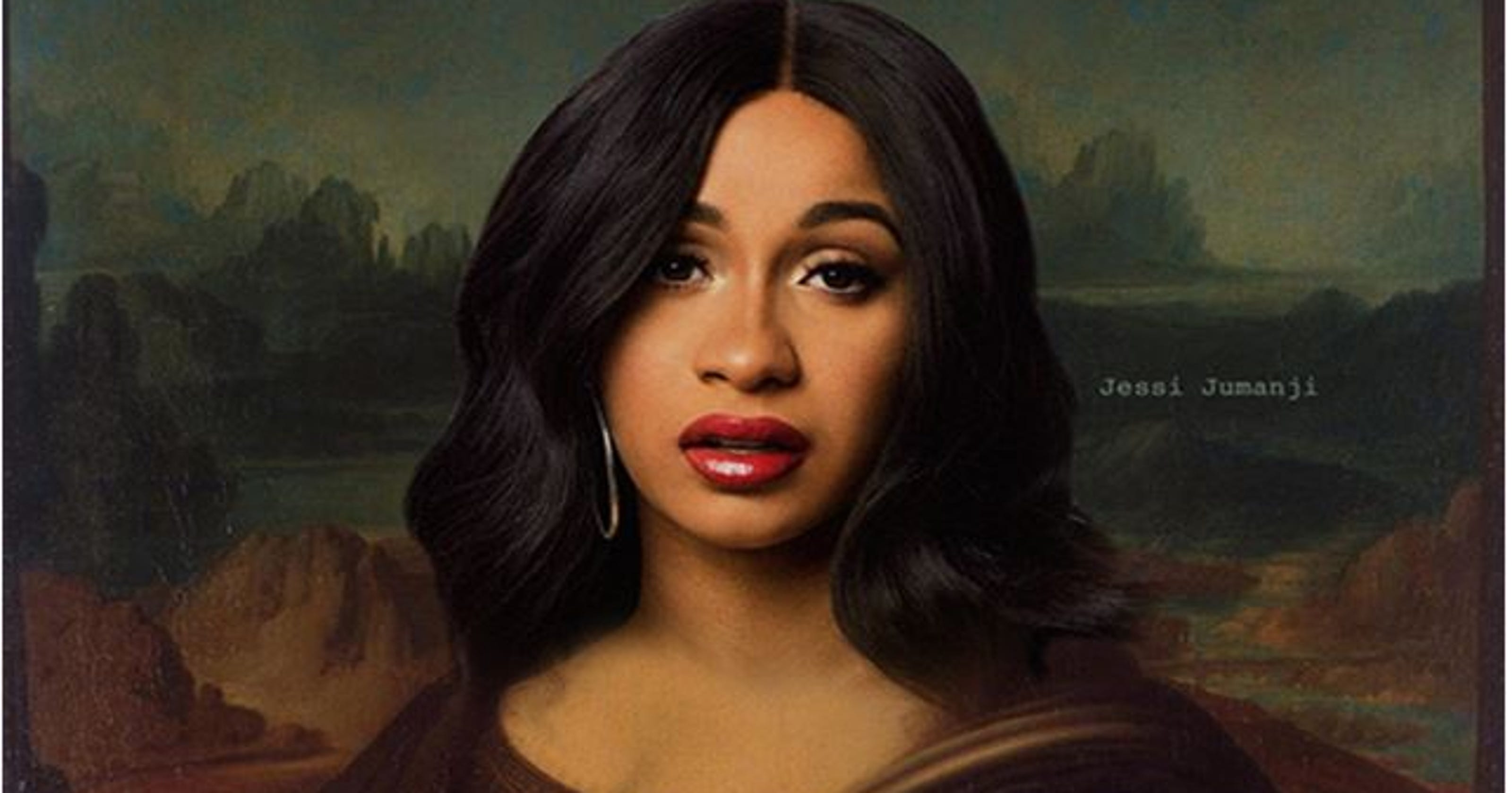 Memphis native's artwork of rapper Cardi B goes viral