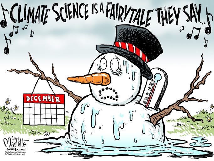 December political cartoons from Gannett cartoonists