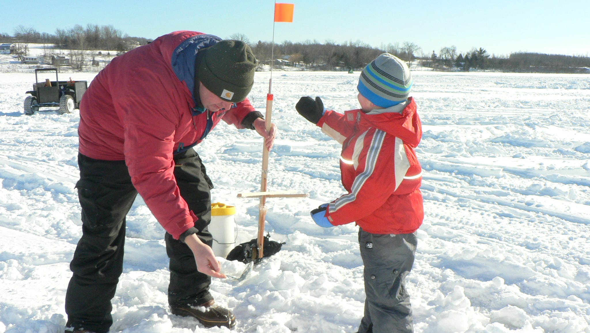 Embrace the cold: Vermont wildlife experts offer ice-fishing classes