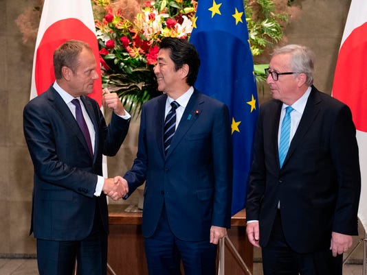 European Union and Japan ink free trade agreement