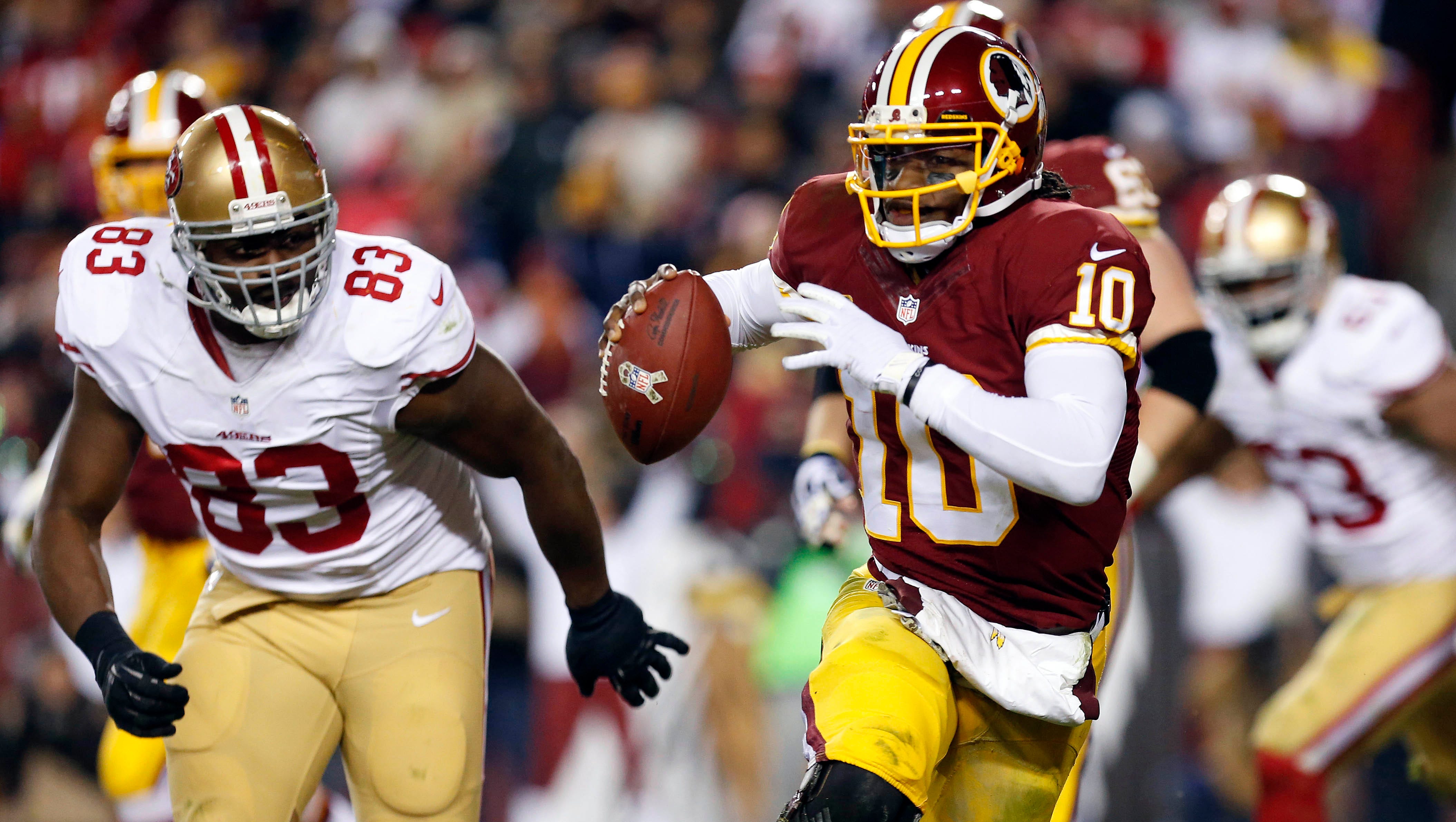 RG3: Back off my dad; relationship with line is fine