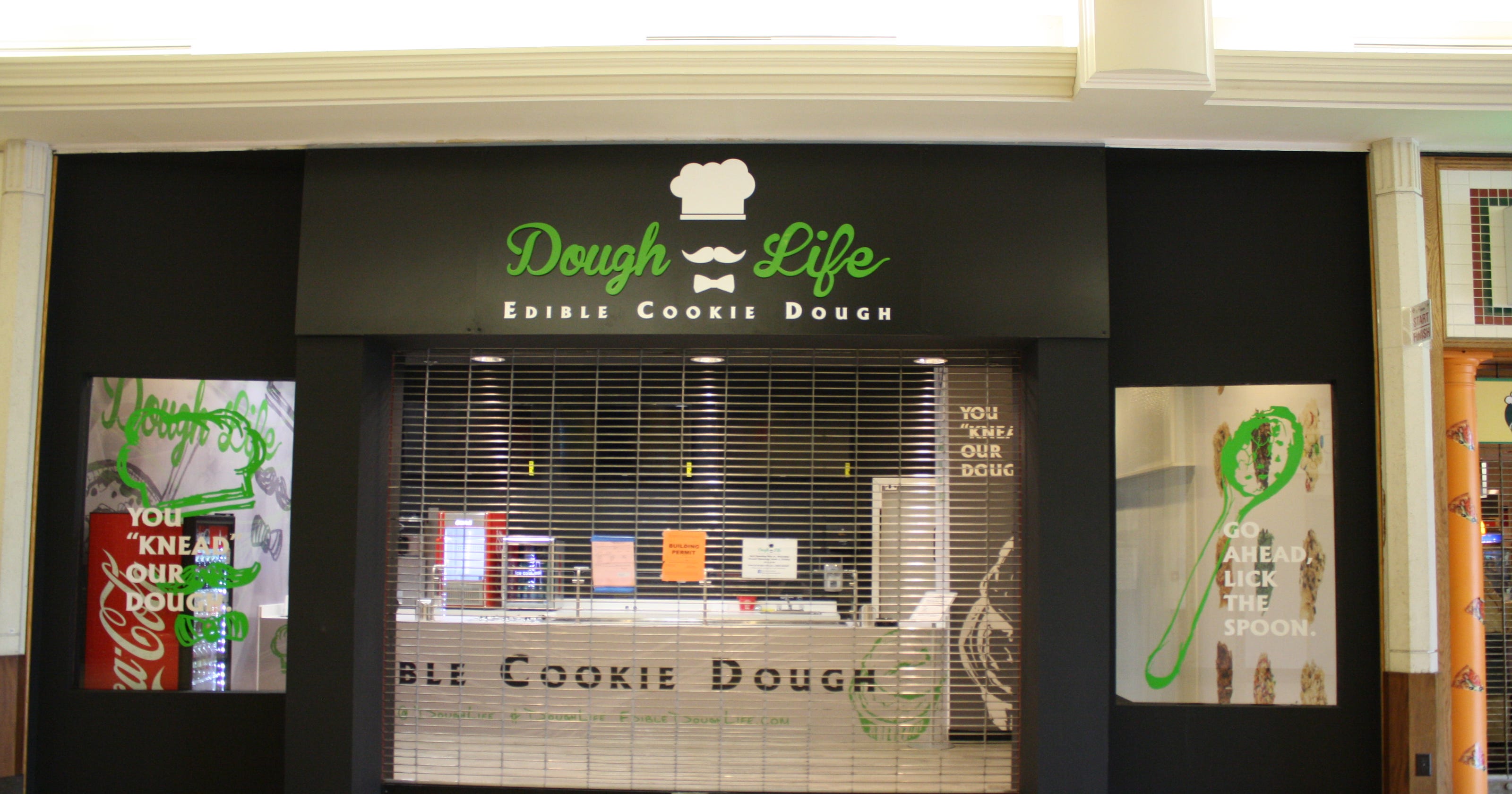 Here's a sneak peek inside Dough Life inside the Oakdale Mall
