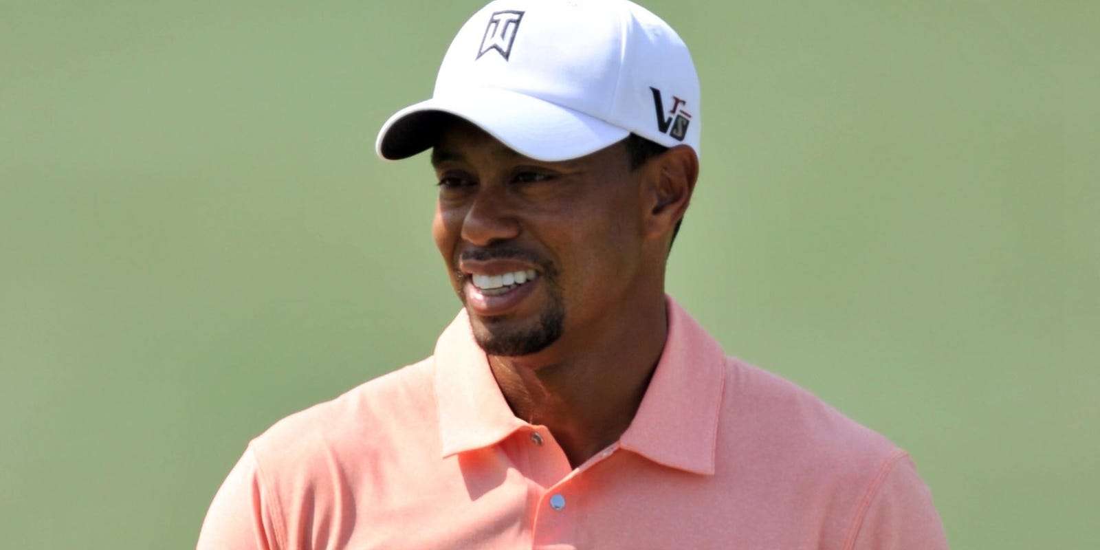 A happy Tiger is a dangerous Tiger at Augusta National