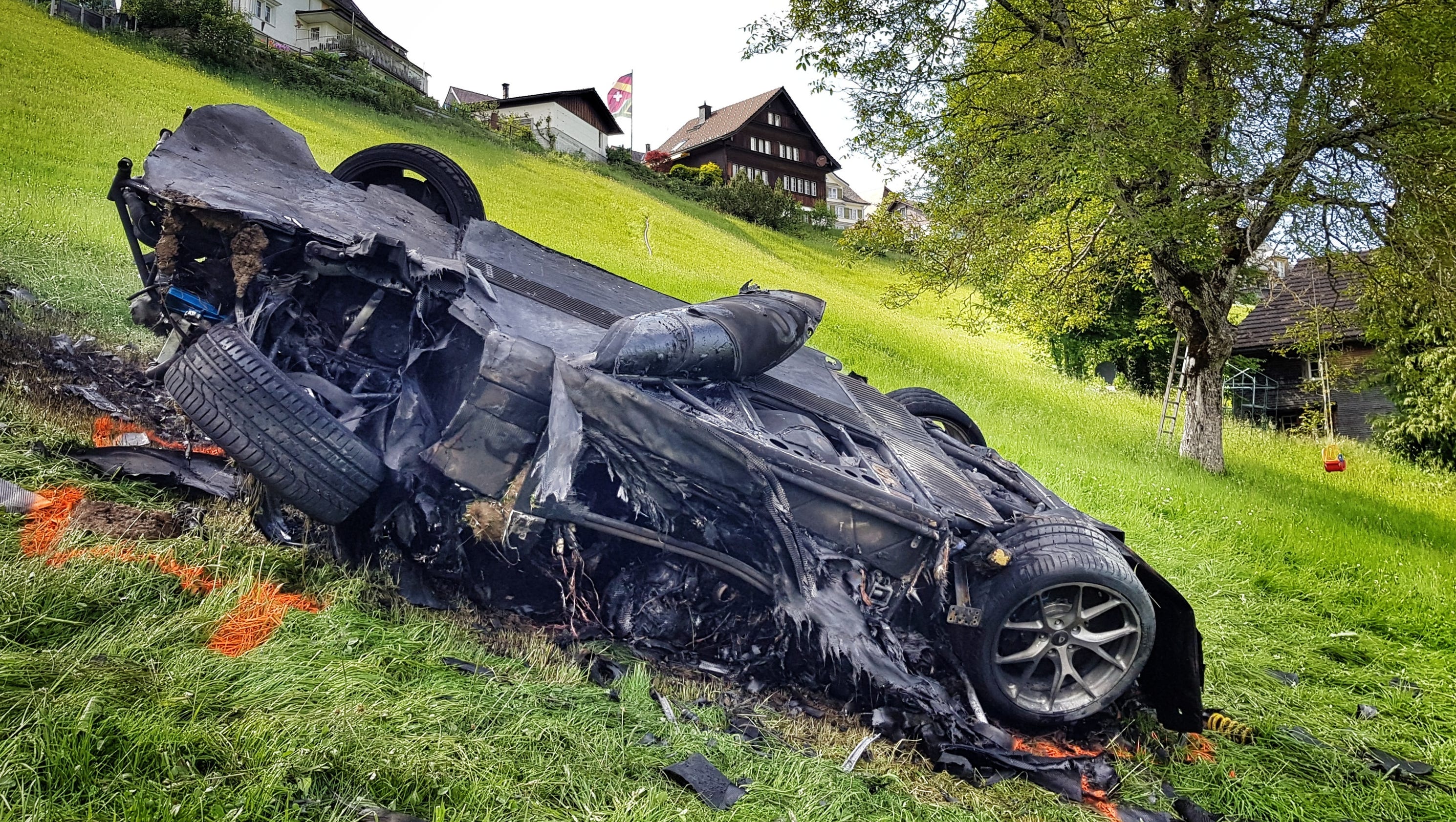 'Grand Tour' host Richard Hammond escapes fiery crash in Switzerland