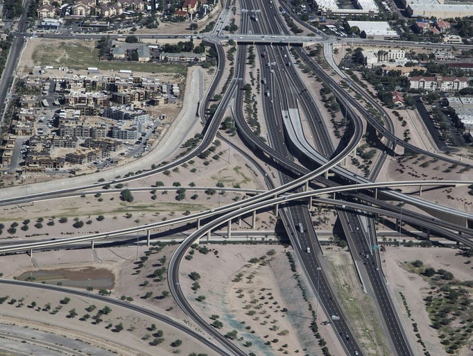 Phoenix-area freeway history