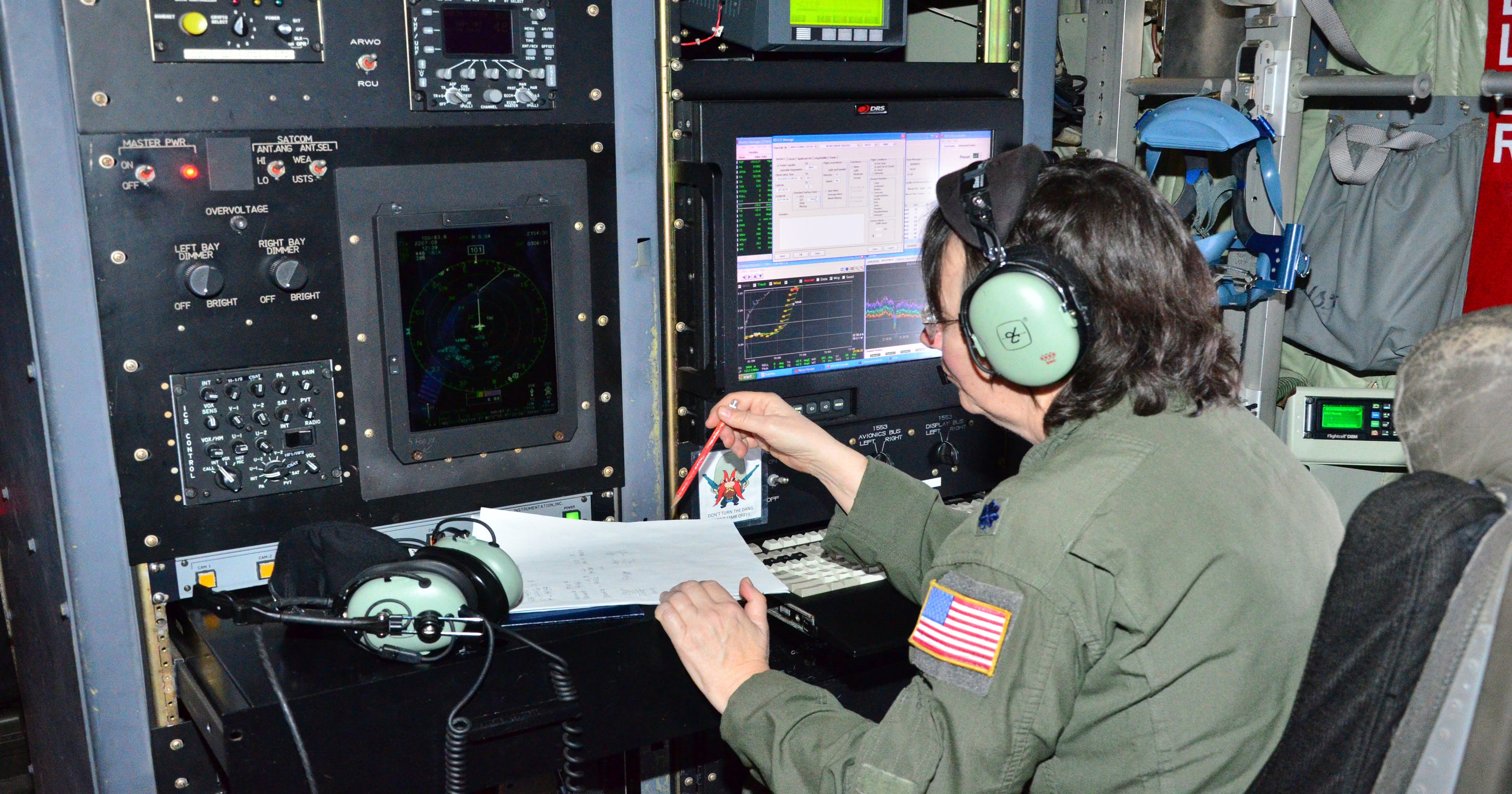 Miss. weather recon squadron flies into winter storms