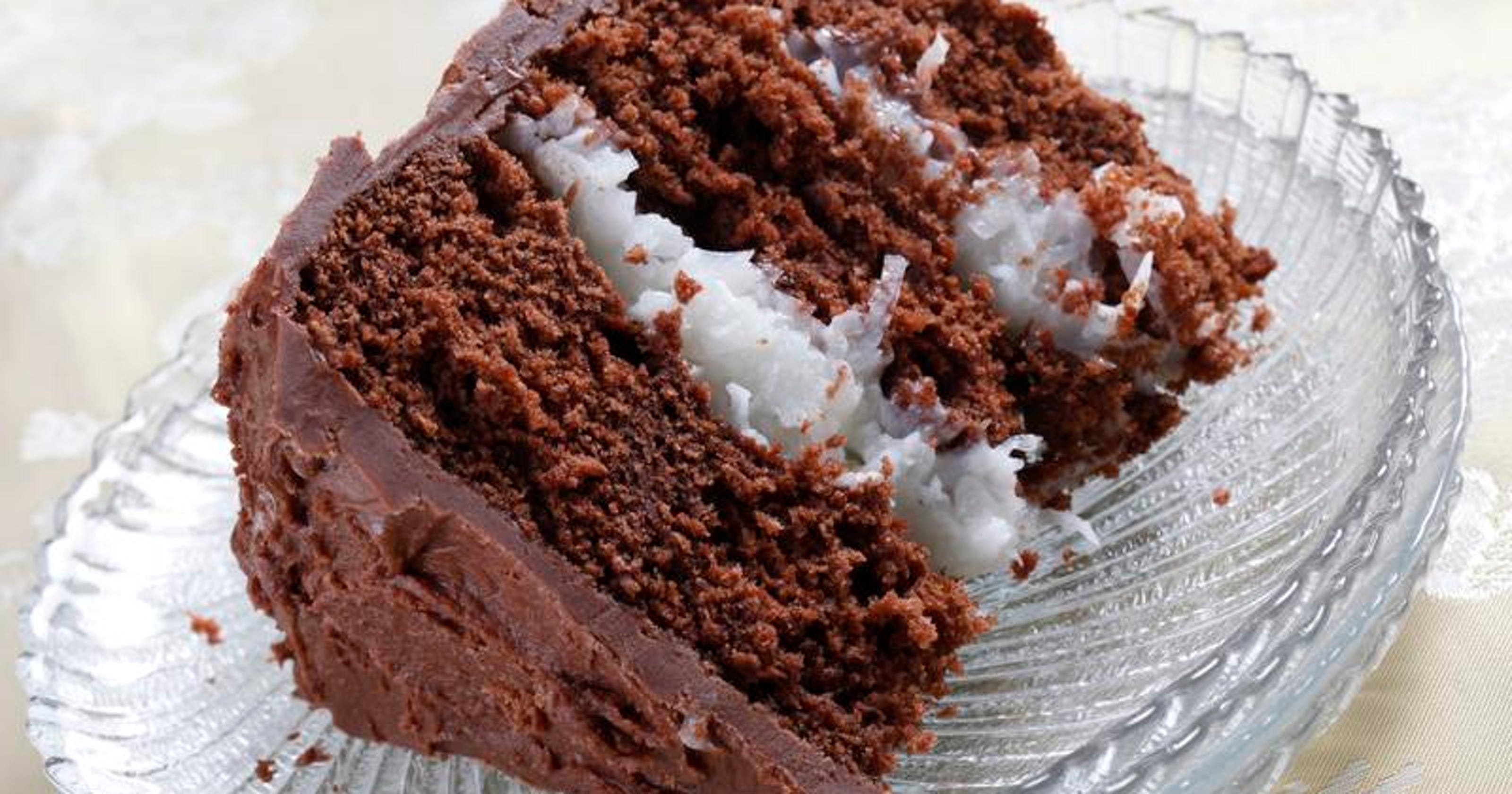 Grapevine Pantry's Peter Paul Mounds cake, a Cook's Corner recipe
