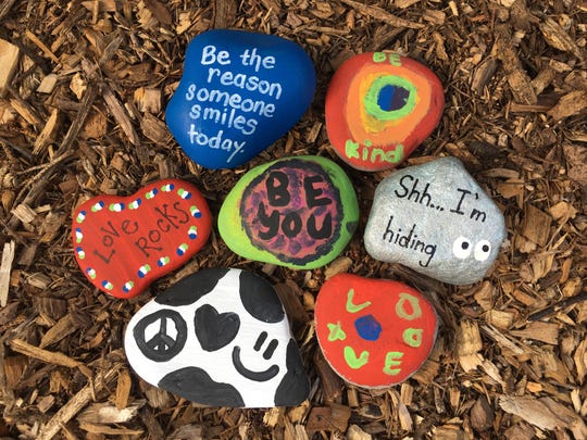 Kindness rocks trend sweeping through Rochester
