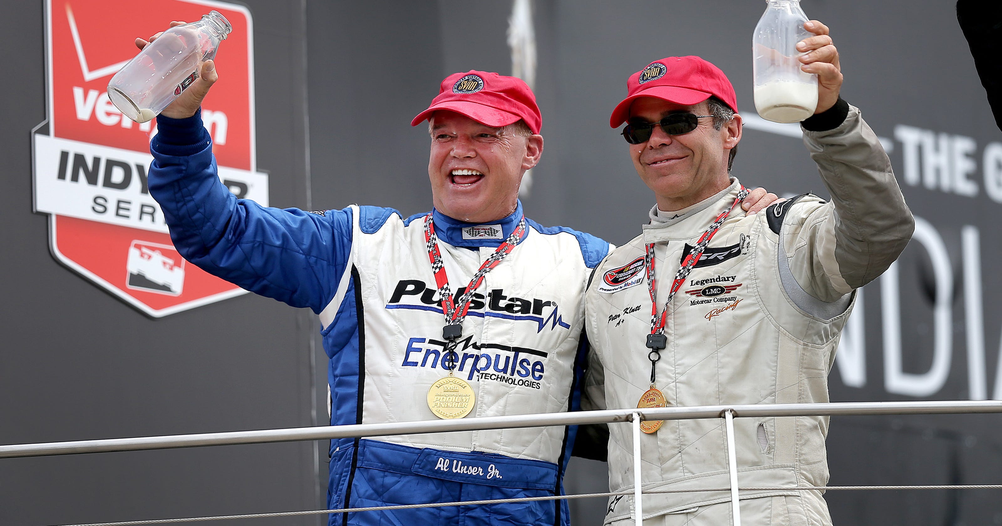 Al Unser Jr., Peter Klutt win Indy Legends vintage race at Indianapolis ...