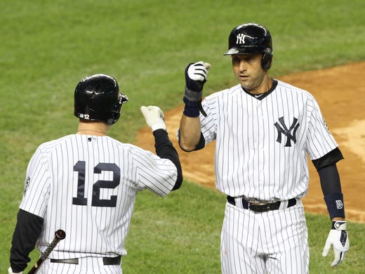 Derek Jeter's last game at Yankee Stadium