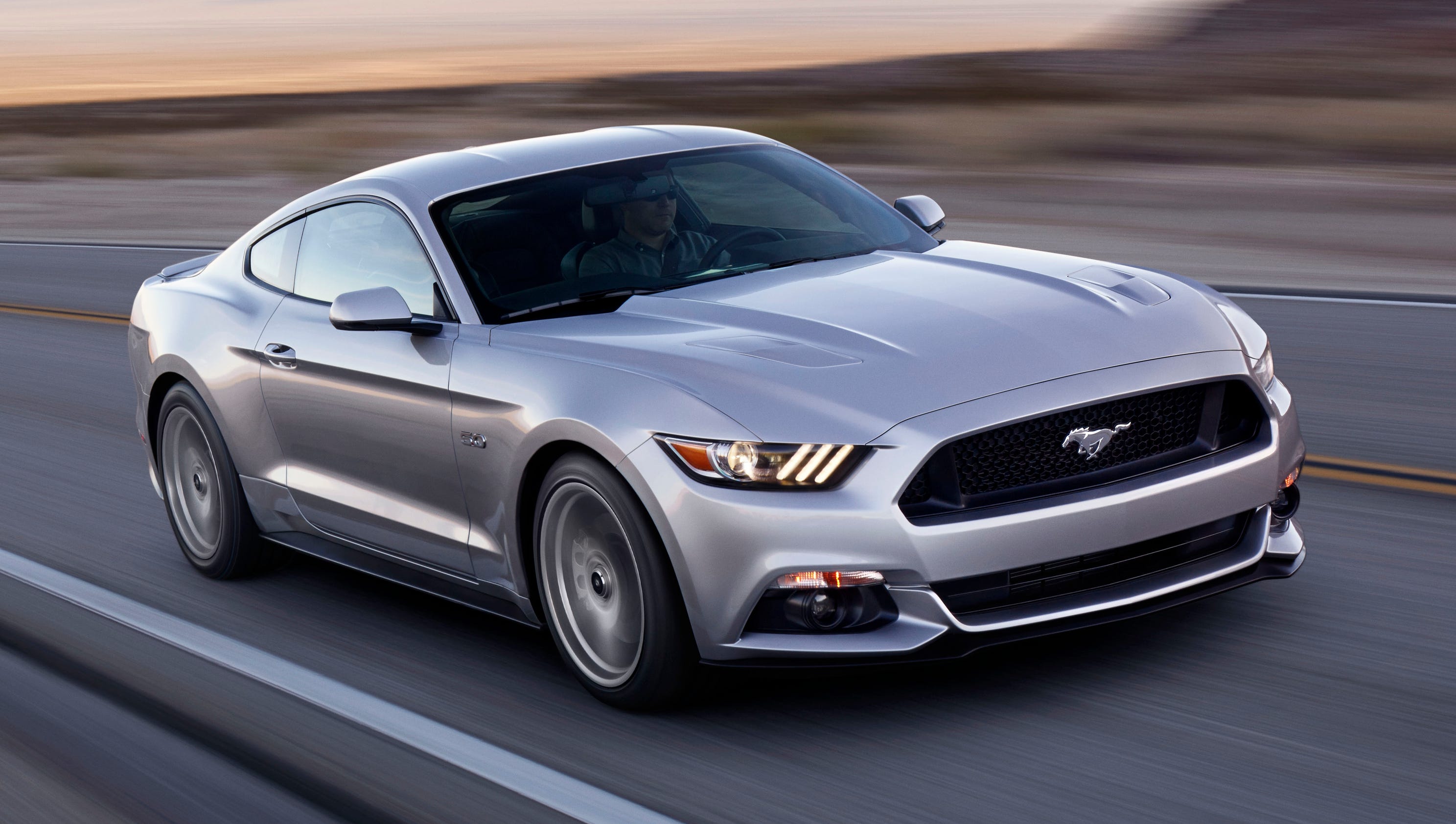 The redesigned 2015 Ford Mustang