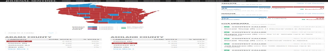 Election 2016 Coverage with WisconsinEYE - Milwaukee Journal Sentinel ...