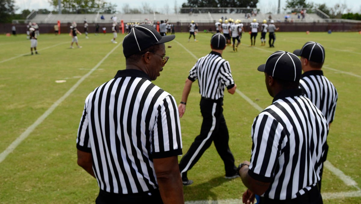 Photos: Football field clinic and 4 team scrimmage