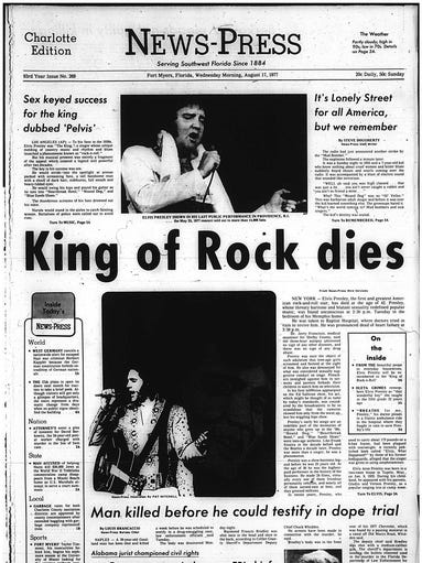 The News-Press Historical Front Pages 1977