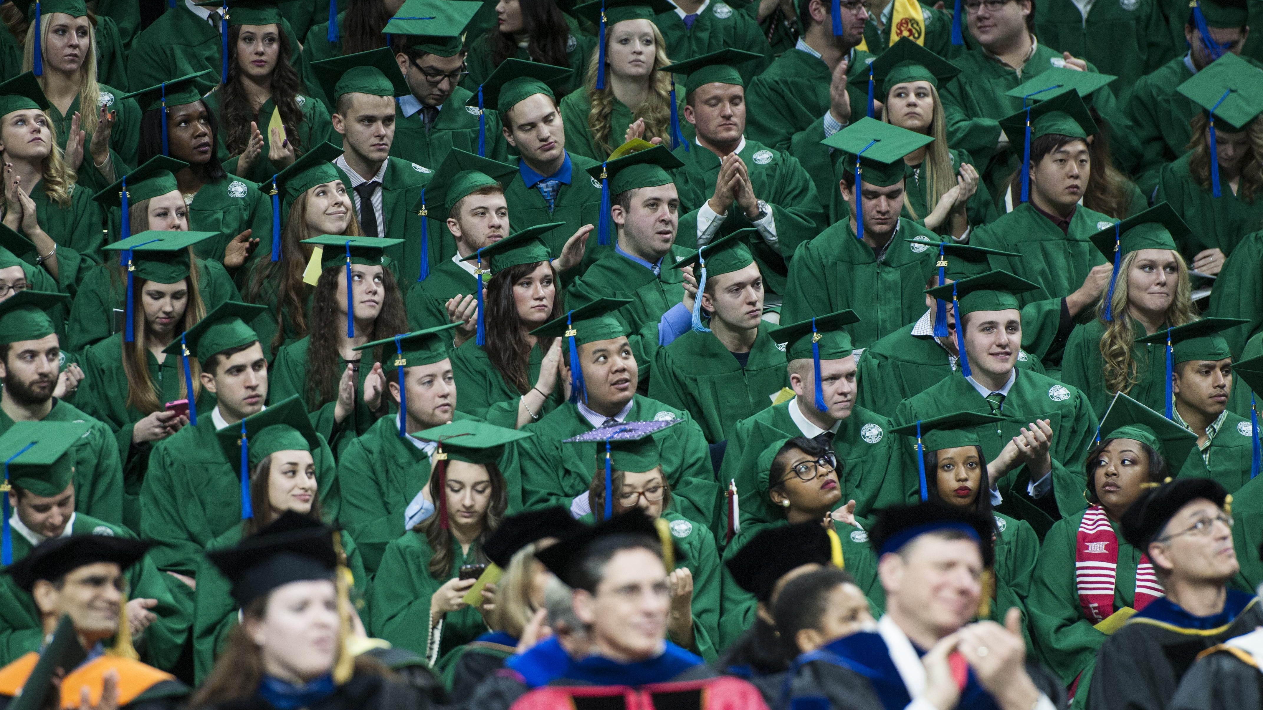 MSU senior decorates graduation cap with parking tickets
